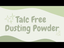 Glass Dusting Powder Jar with Lid and Powder Puff – Perfectly Natural Soap